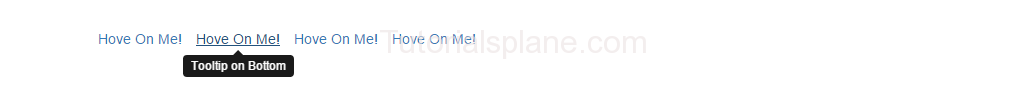 Bootstrap Tooltip Example Demo Bootstrap Tutorials