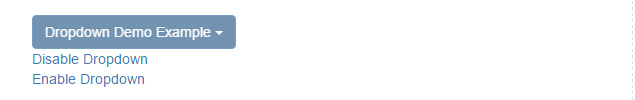 How To Disable Dropdown Button In Bootstrap Css Jquery