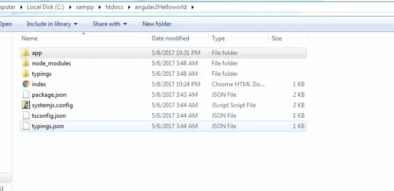 Angular 2 Setting Environment Gives Idea About How To Configure Files Before Running Our First